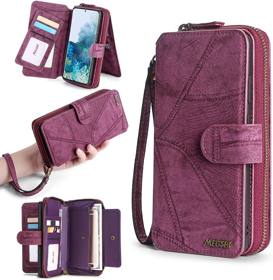 Amazon.com: Arseaiy Wallet Case for Samsung Galaxy A52 4/5G Magnetic ...