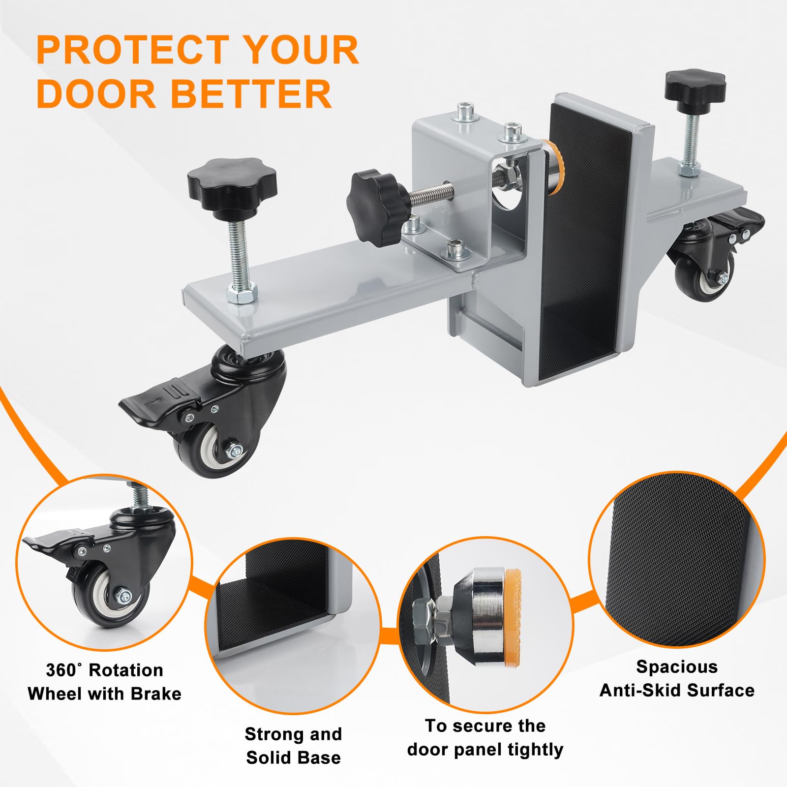 Snapklik.com : 2PCS Door Installation Tool Kit,Heavy Duty Door Lifter ...