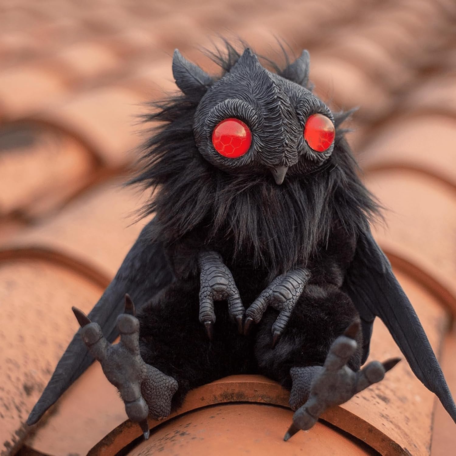 Mothman Cute Mothman With Lantern Of Fireflies – SaltBirch