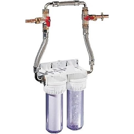 AQUAWATER, 104966, Station filtre double avec cartouches de filtration ...