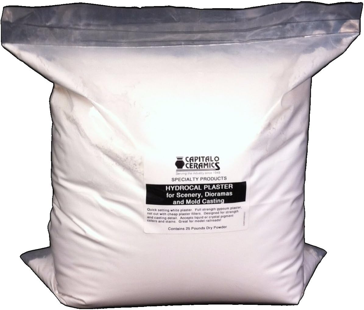 Amazon.com: Hydrocal Plaster for Scenery, Dioramas, Dentistry and Mold ...