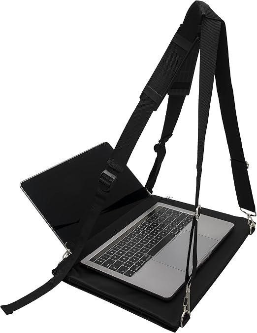 GARMISH Laptop Harness - Walking Desk-Hands Free Portable Wearable Desk ...