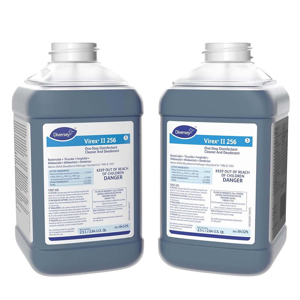 VIREX Diversey II 256 04329. Disinfectant Cleaner Global | Ubuy