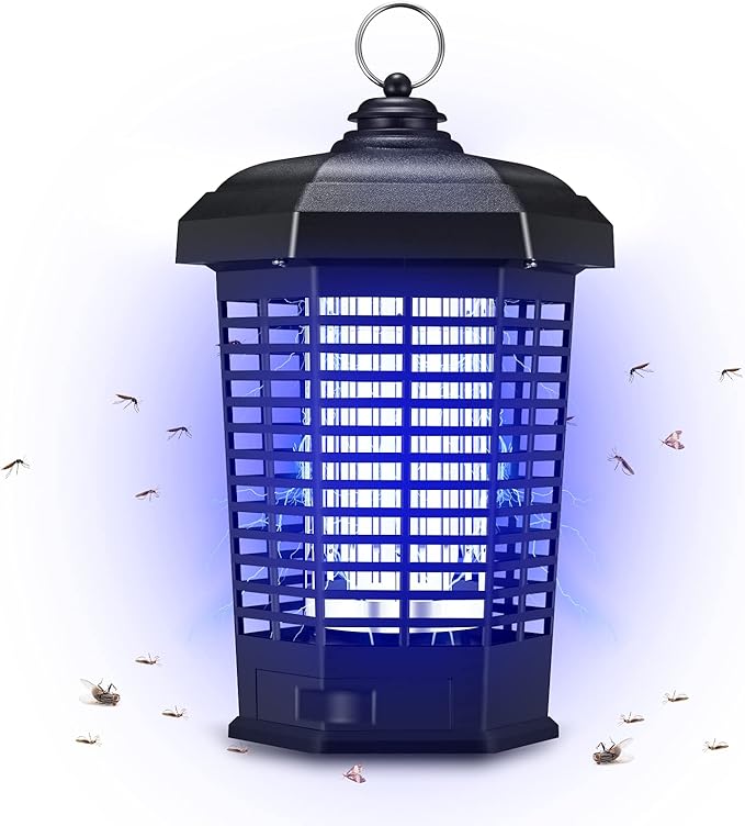 Amazon.com : logrood Bug Zapper Outdoor Indoor, 12W Mosquito Zapper for ...