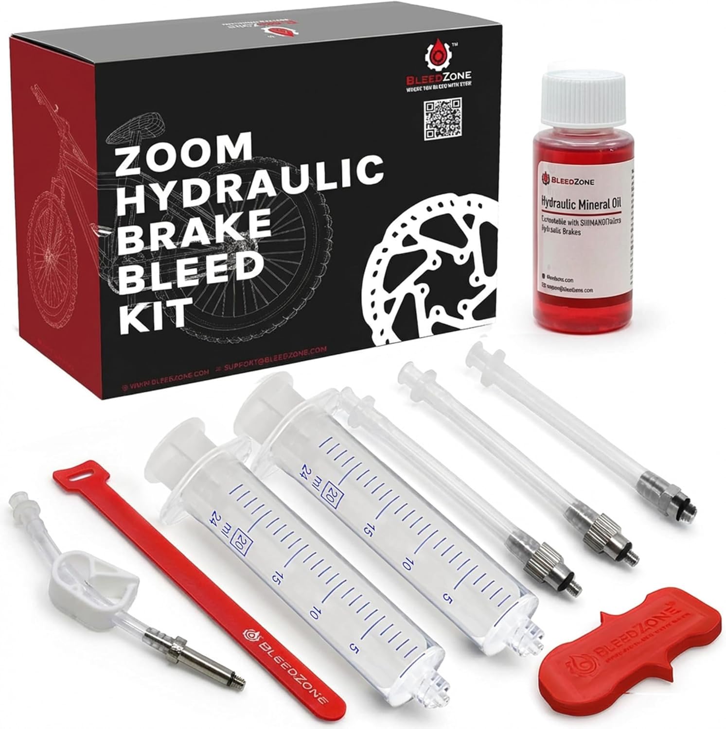 Amazon.com: BleedZone Brake Bleed Kit for Zoom Brakes, Bike Kit for ...