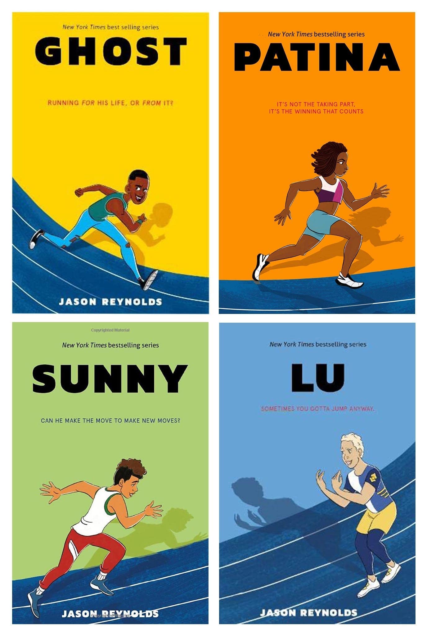 Amazon.com: Jason Reynolds's Track Series Paperback Collection 4 Books ...