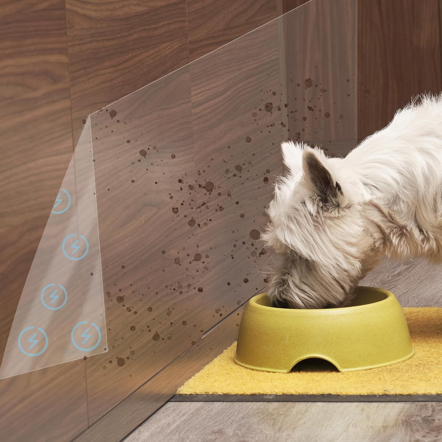 Xumann Plastic Wall Protector Self Adhesive, Kitchen Clear Wall ...