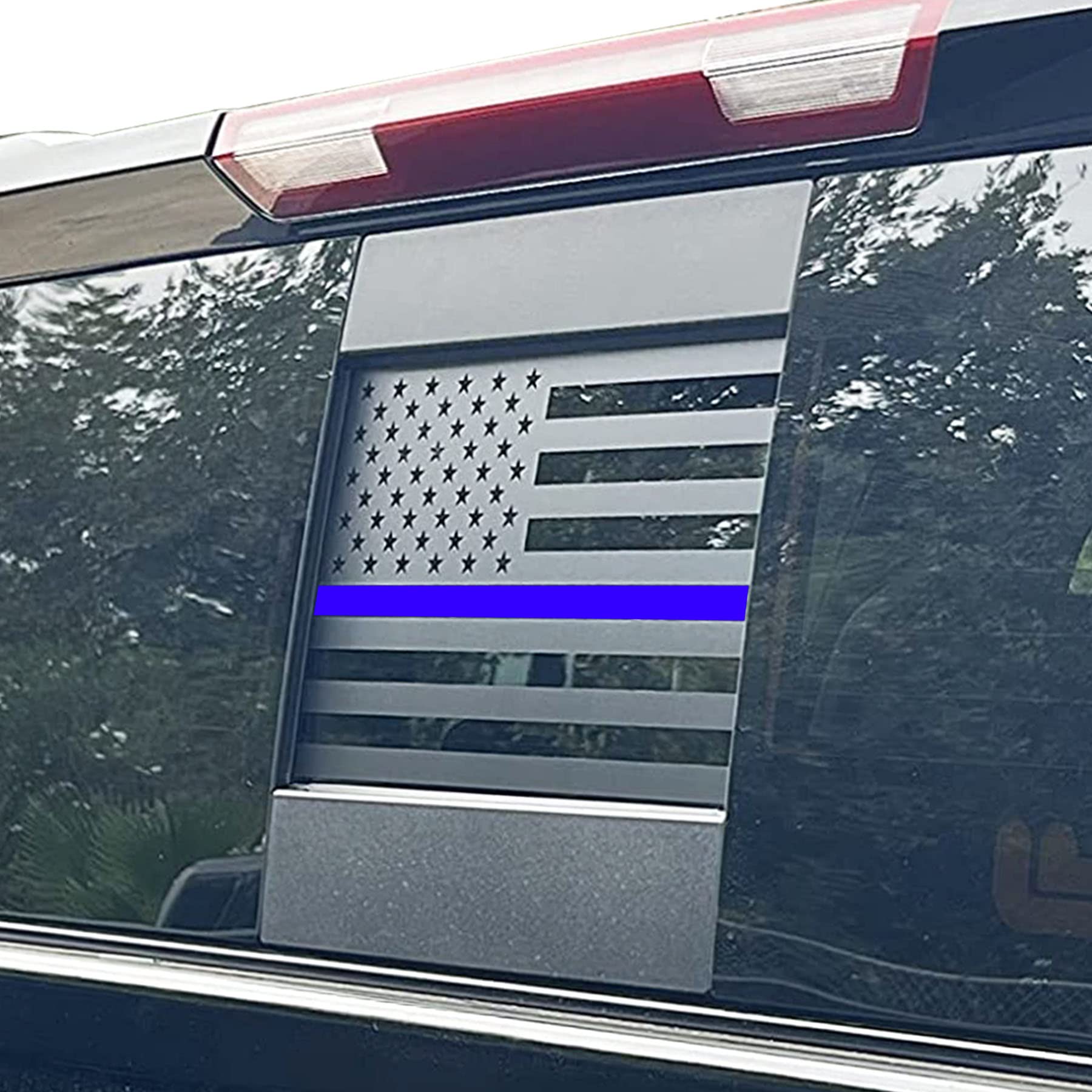 Snapklik.com : Zxiaochun Rear Middle Window American Flag Decal For ...