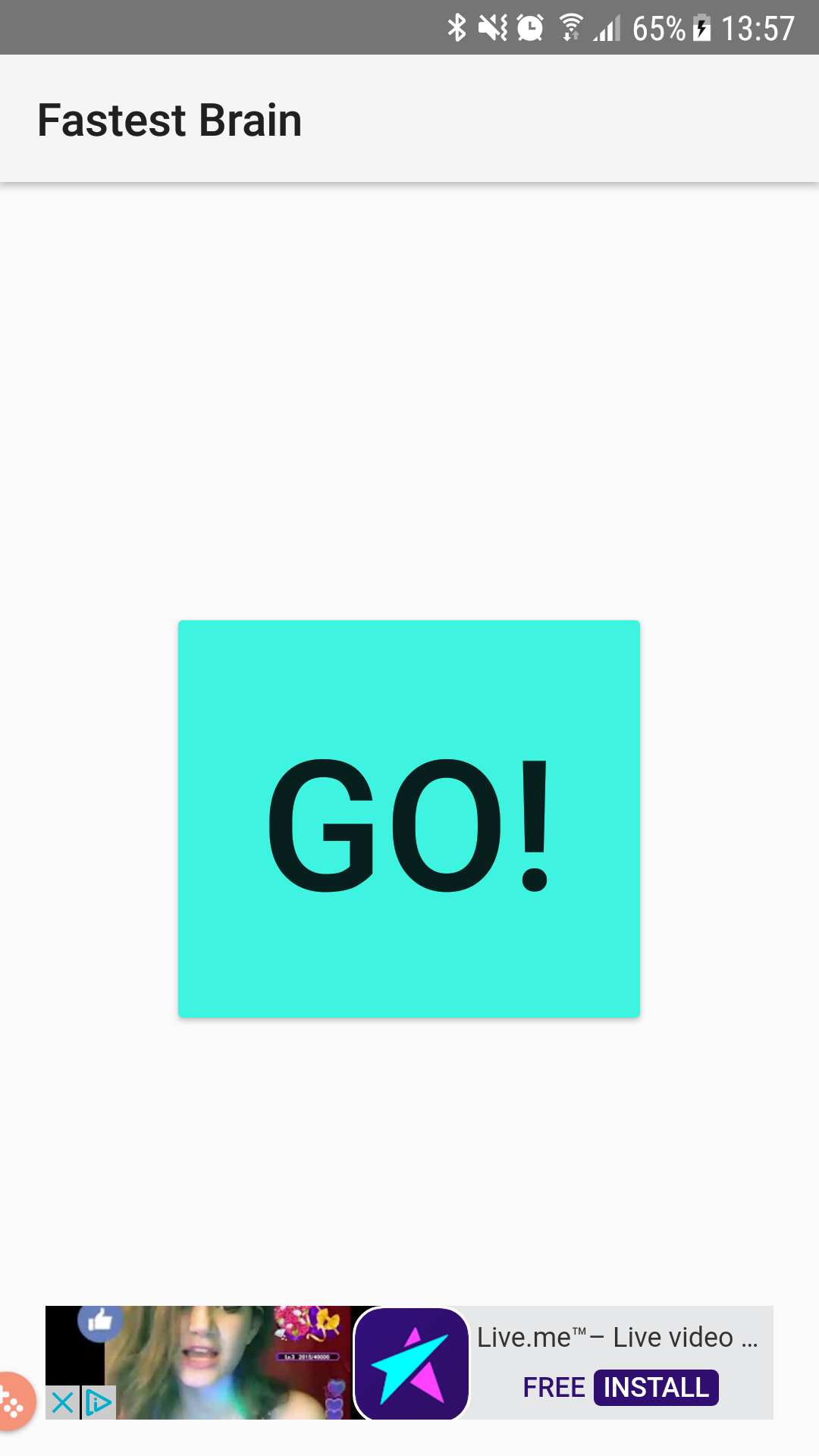 Aplicación Fastest Brain en Amazon Appstore