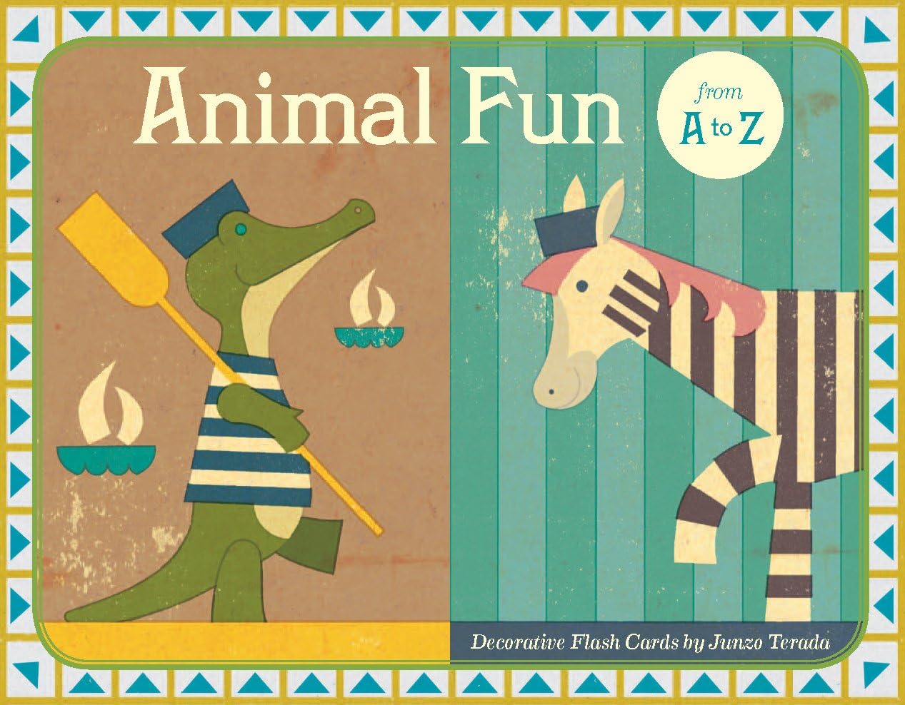 Amazon.com: Chronicle Books Animal Fun from A to Z: Decorative Flash ...