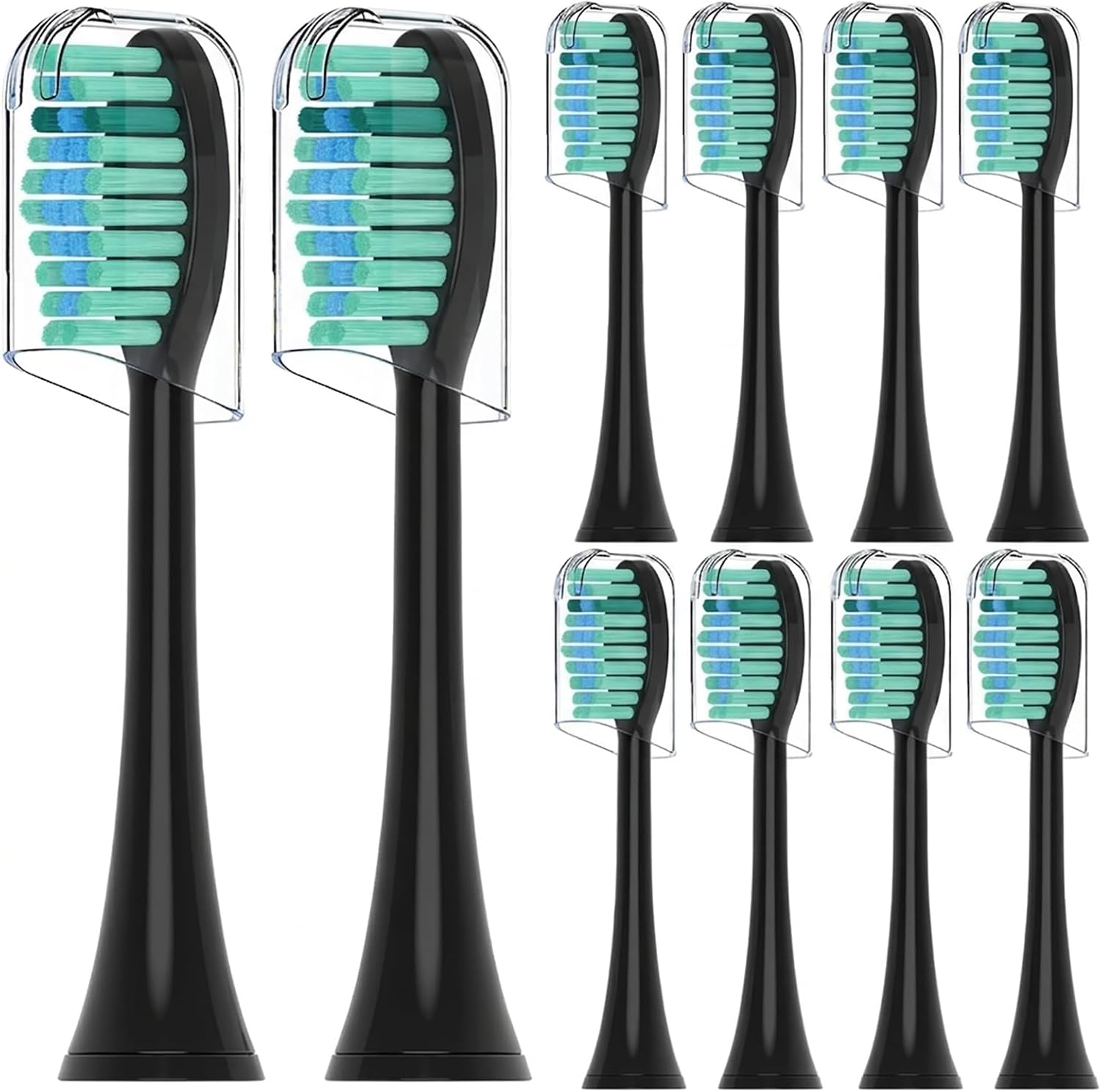 Amazon.com : DenSecc 10 Pack Toothbrush Heads Replacement Compatible ...