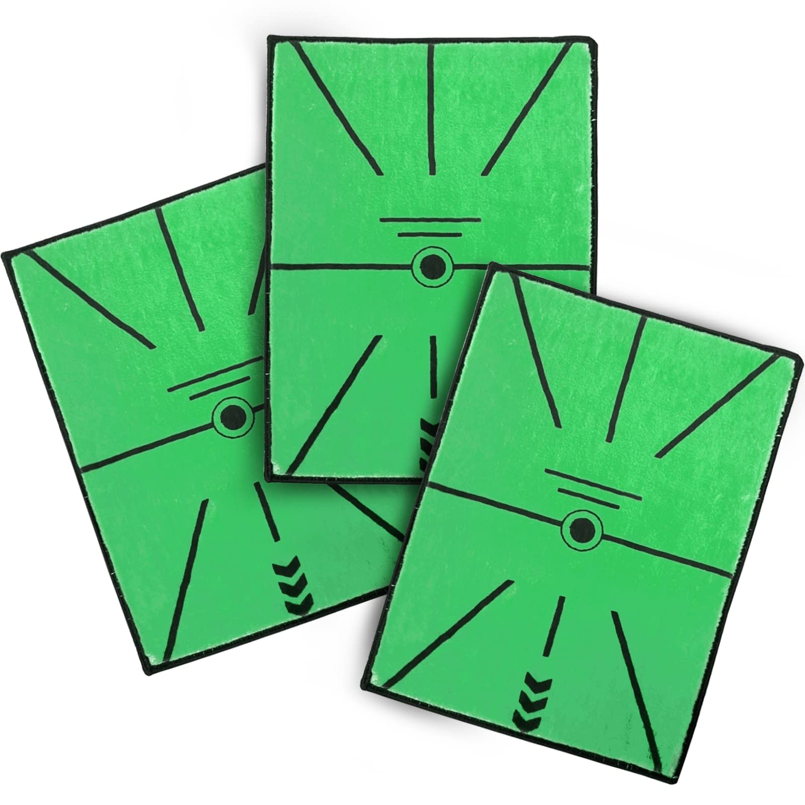 Replaceable Golf Impact Surface Swing Mat 2023, 3 Pack Path Feedback ...