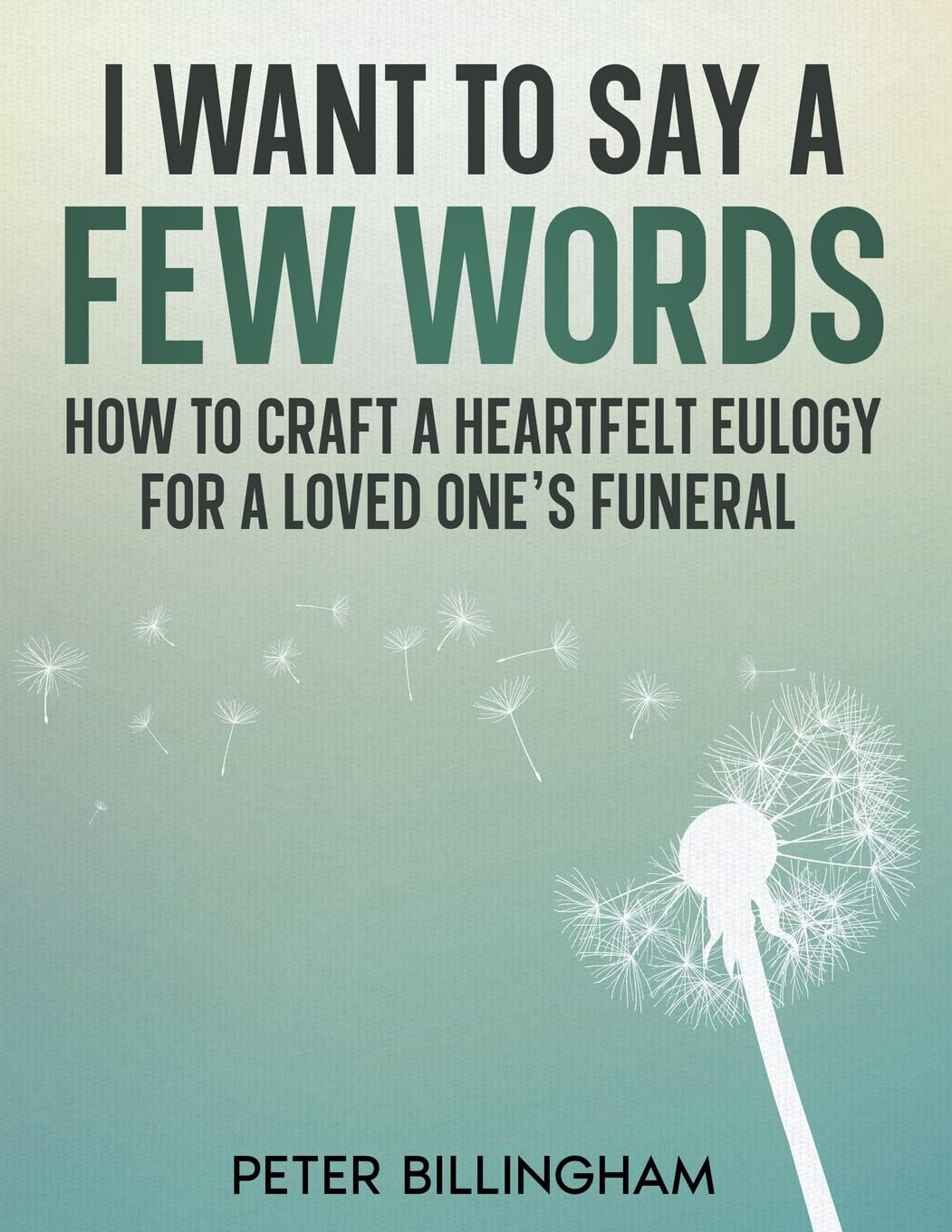 I Want to Say a Few Words: How To Craft a Heartfelt Eulogy for a Loved ...