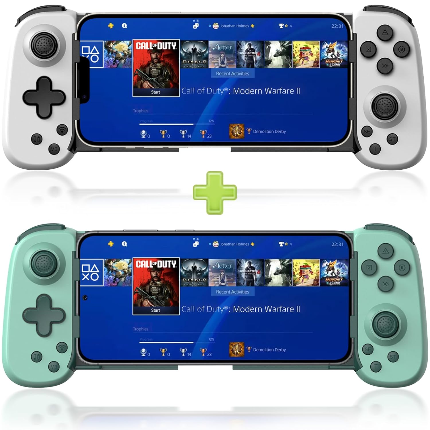 Amazon.com: Joso Mobile Game Controller for iPhone/Android/PC/Switch ...