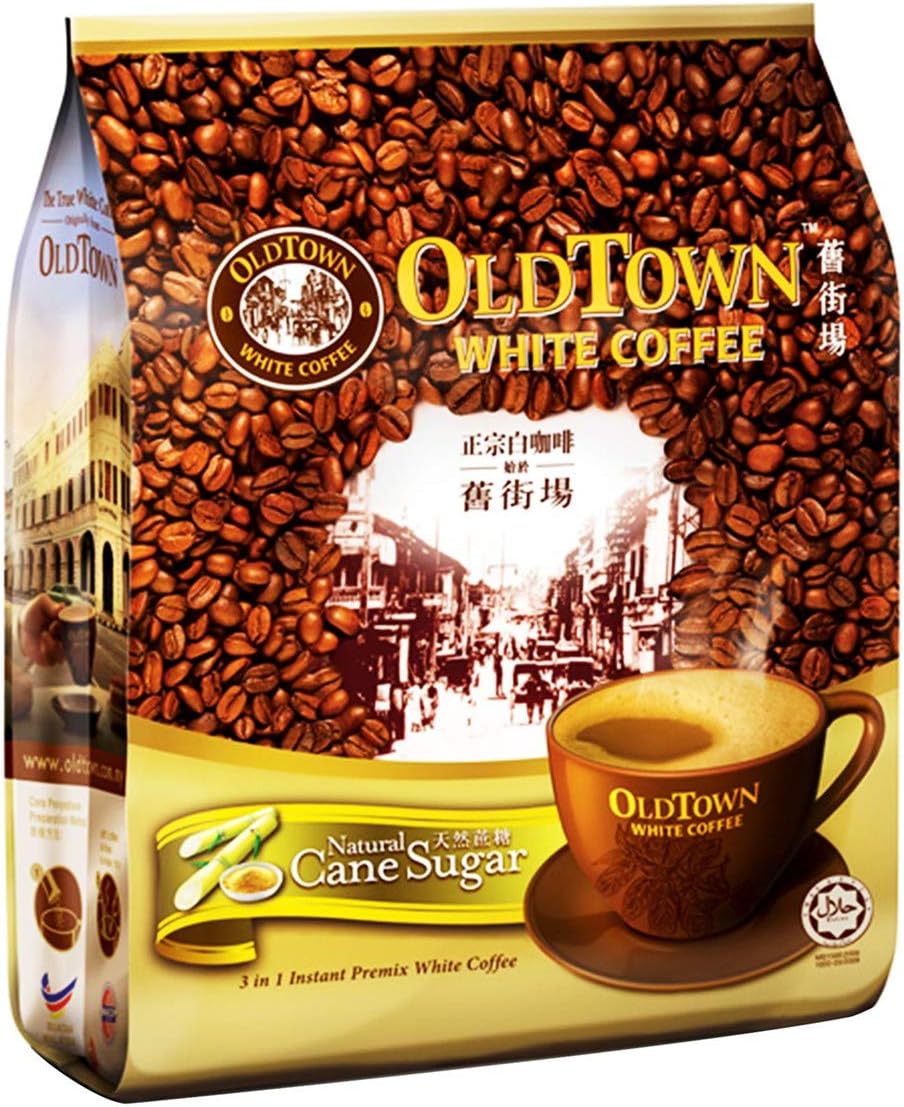 Amazon.com : Old Town Instant White Coffee 3 in 1 Variety Pack, 2 Bags ...