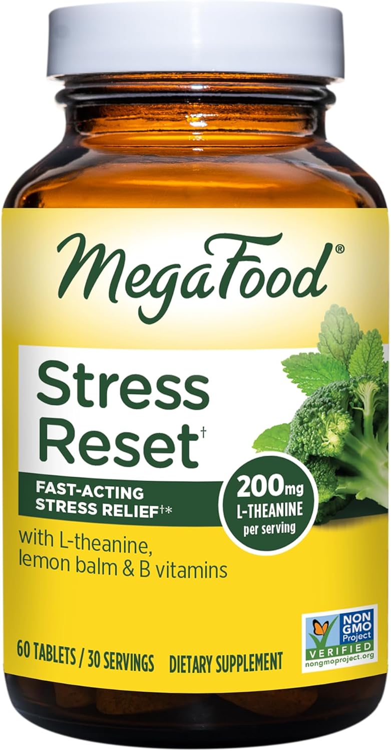 Amazon.com: MegaFood Stress Reset - Fast Acting Stress Relief ...