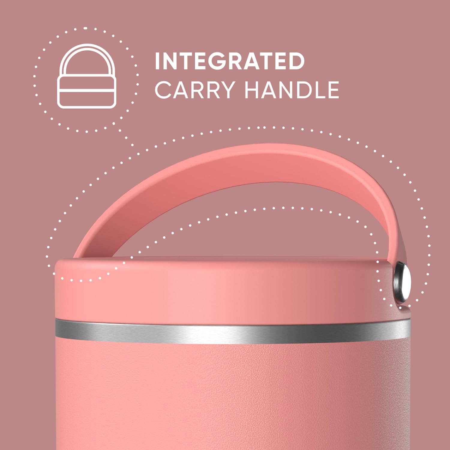 Hydrapeak 25oz Stainless Steel Vacuum Insulated Thermos Food Jar ...