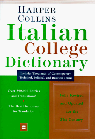Amazon.com: Harper Collins Italian College Dictionary: 9780062752543 ...