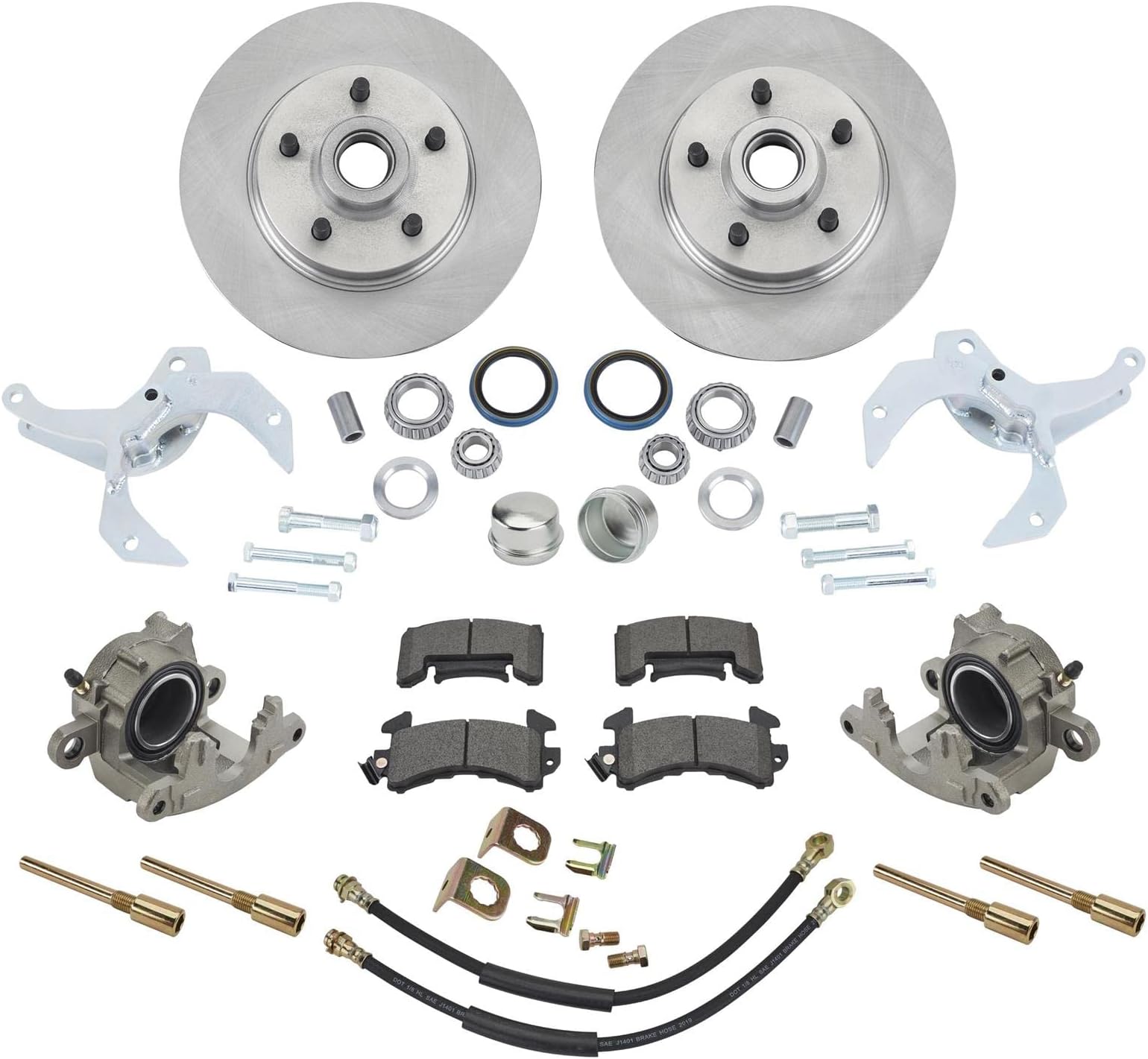 Amazon.com: Speedway Motors 11 Inch Disc Brake Conversion Kit, Fits ...