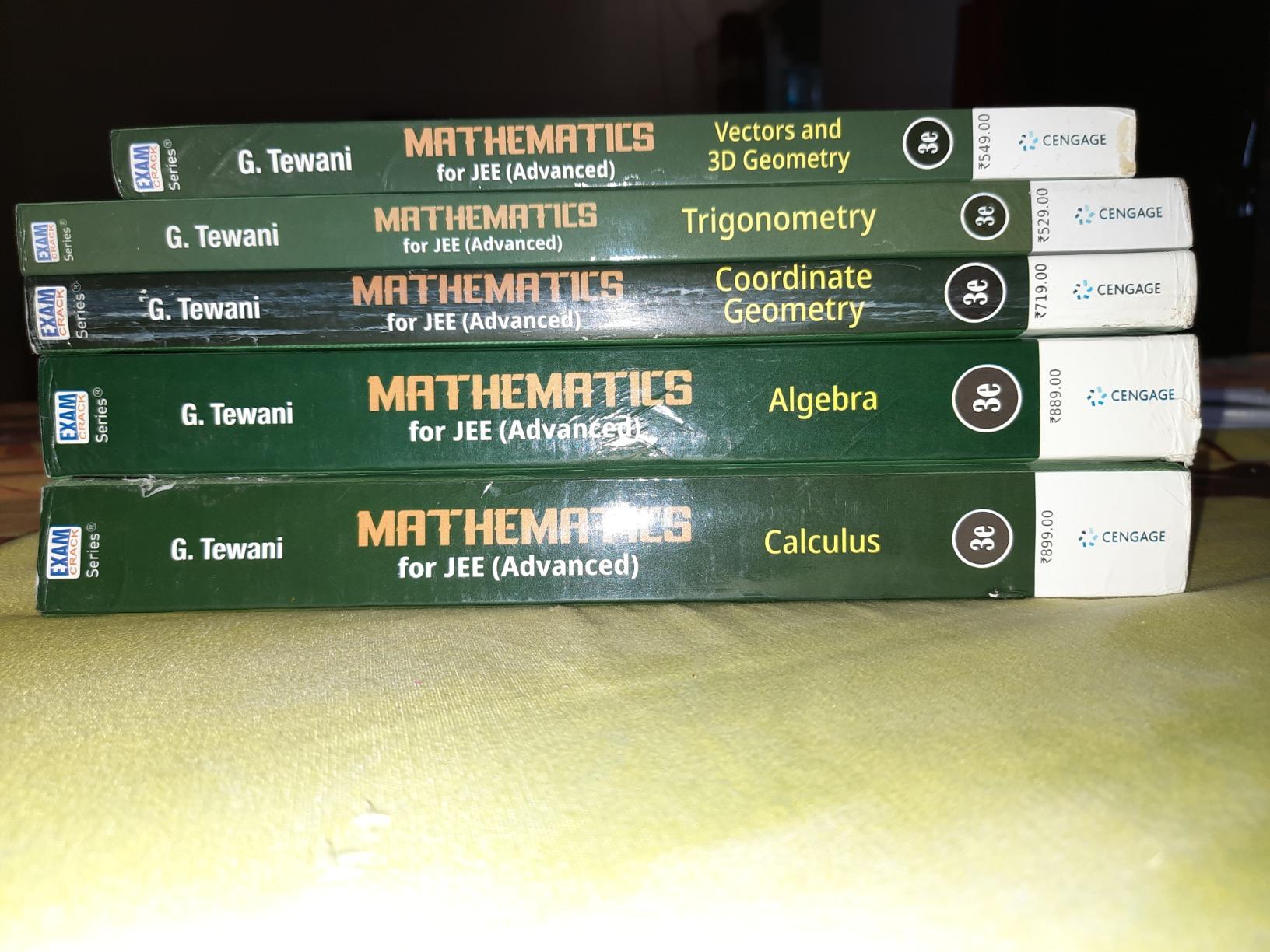 Buy Cengage Maths Combo sets of 5 books(Old Edition) Book Online at Low ...