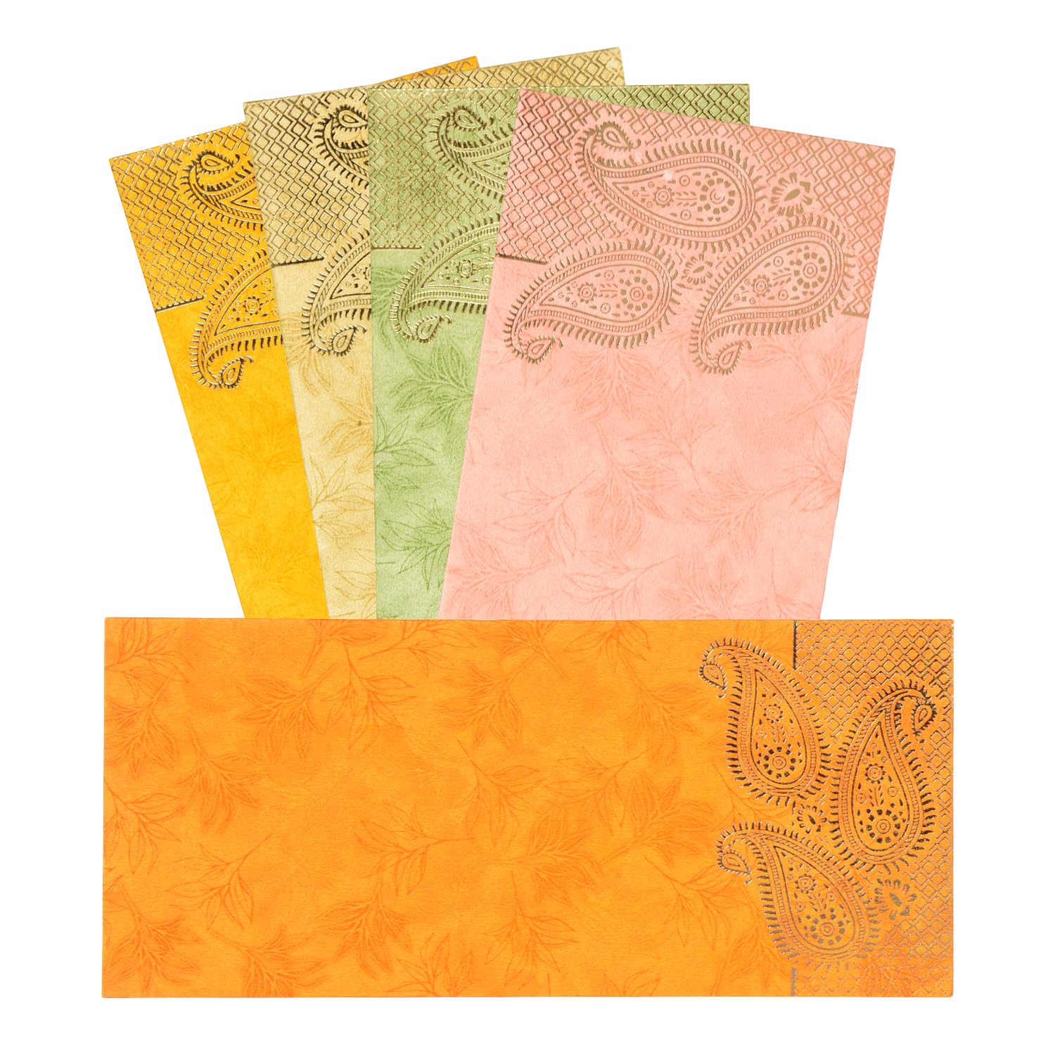 AQBAH money envelope Pack of 25 Colourful Designer Shagun Lifafa/Money ...