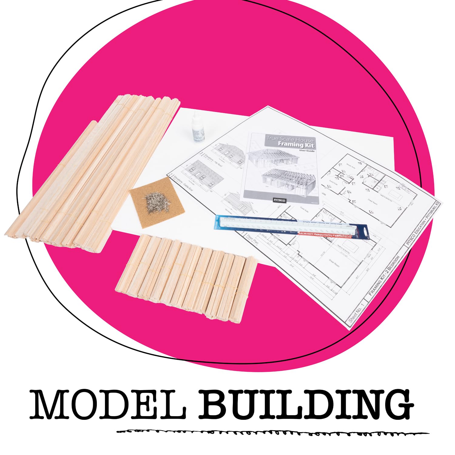Scale House Framing Kit