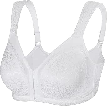 Back Support Posture Comfort Double Bra(White,40B) at Amazon Women’s ...