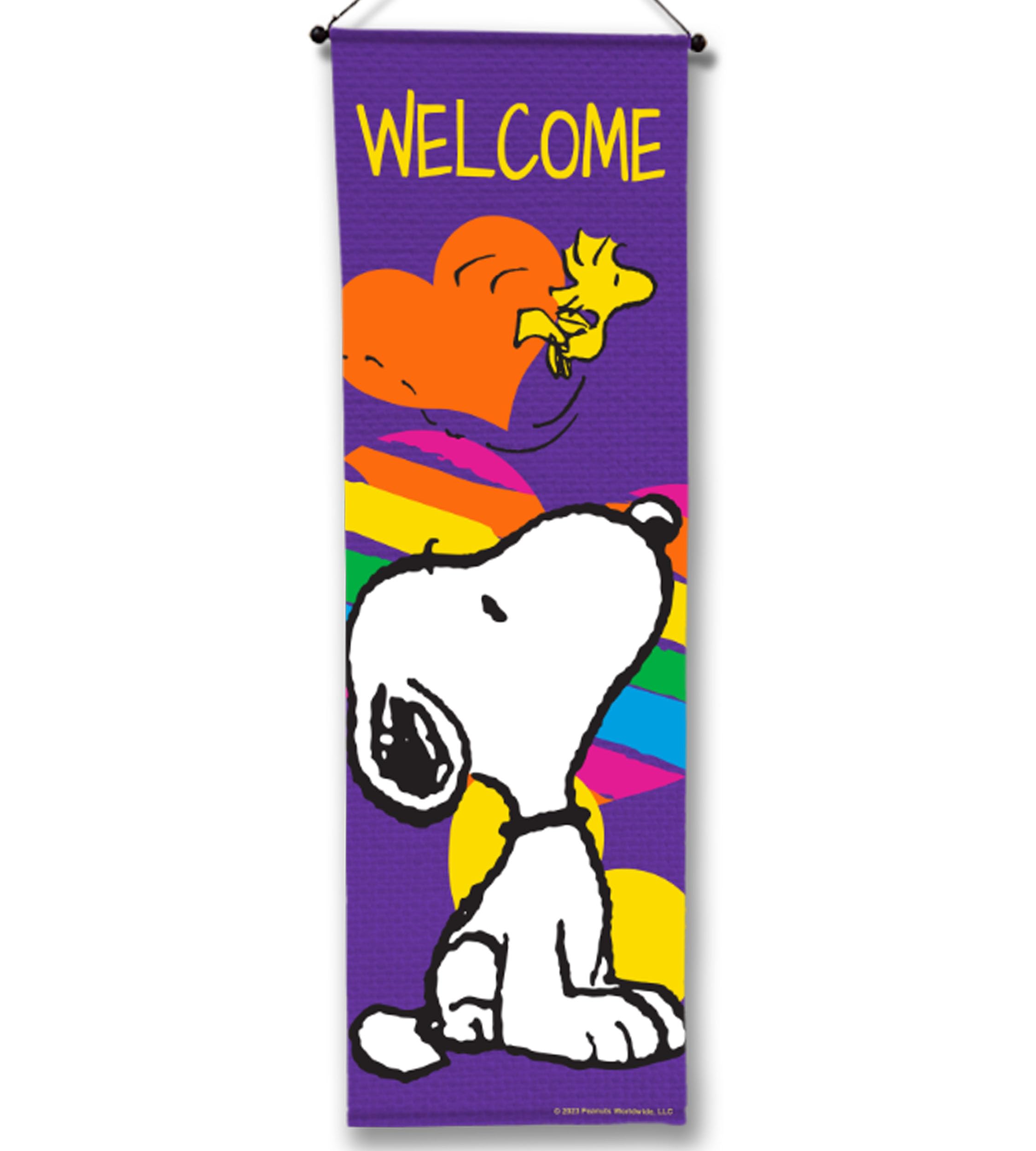 Snoopy Valentines Day Banner