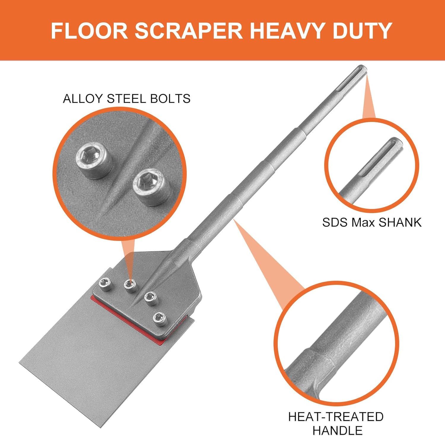 Firecore SDS Max Floor Scraper, 6-in Wide Tile Philippines | Ubuy