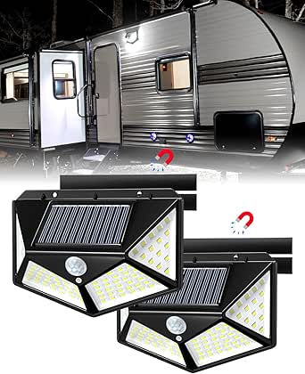 TrustWheel Solar RV Porch Light LED RV Motion Sensor Light Waterproof ...