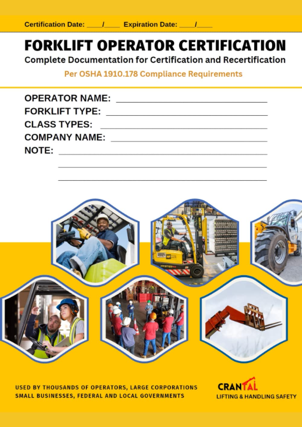 Forklift Operator Certification