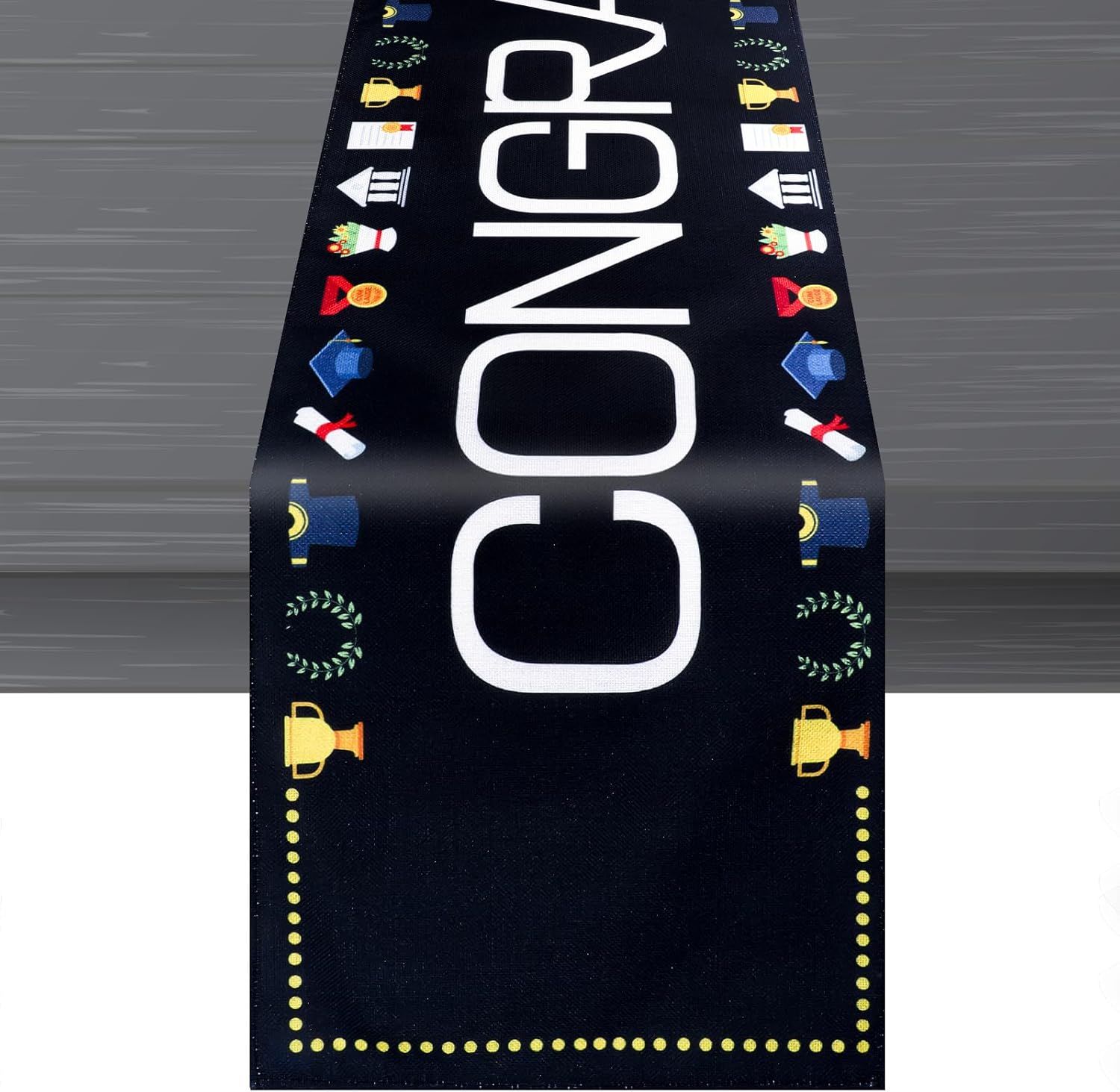 Amazon.com: VIDELLY Graduation Table Runner, Class of 2024 Graduation ...