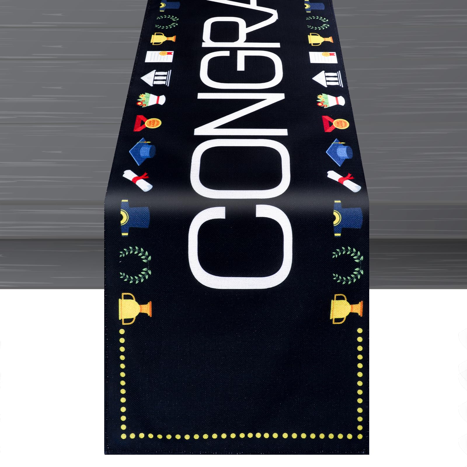 Amazon.com: VIDELLY Graduation Table Runner, Class of 2024 Graduation ...