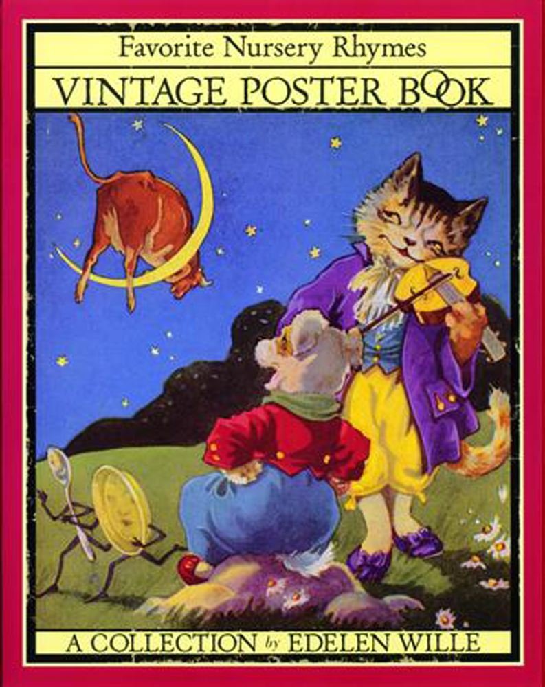 Vintage Poster Book: Favorite Nursery Rhymes: Edelen Wille ...
