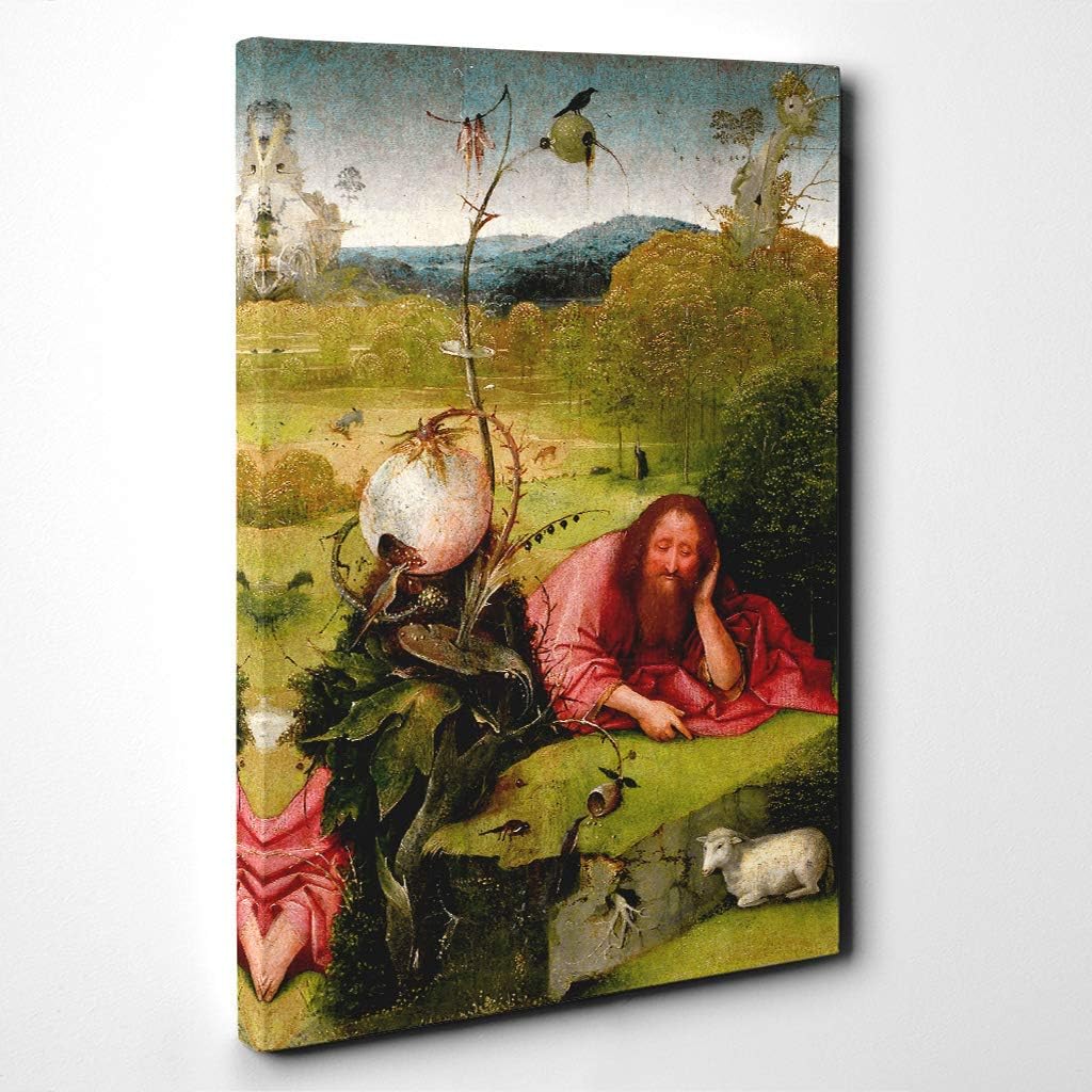 Premium Canvas Print Wall Art (20x14 Inch) Hieronymous Bosch Visions ...