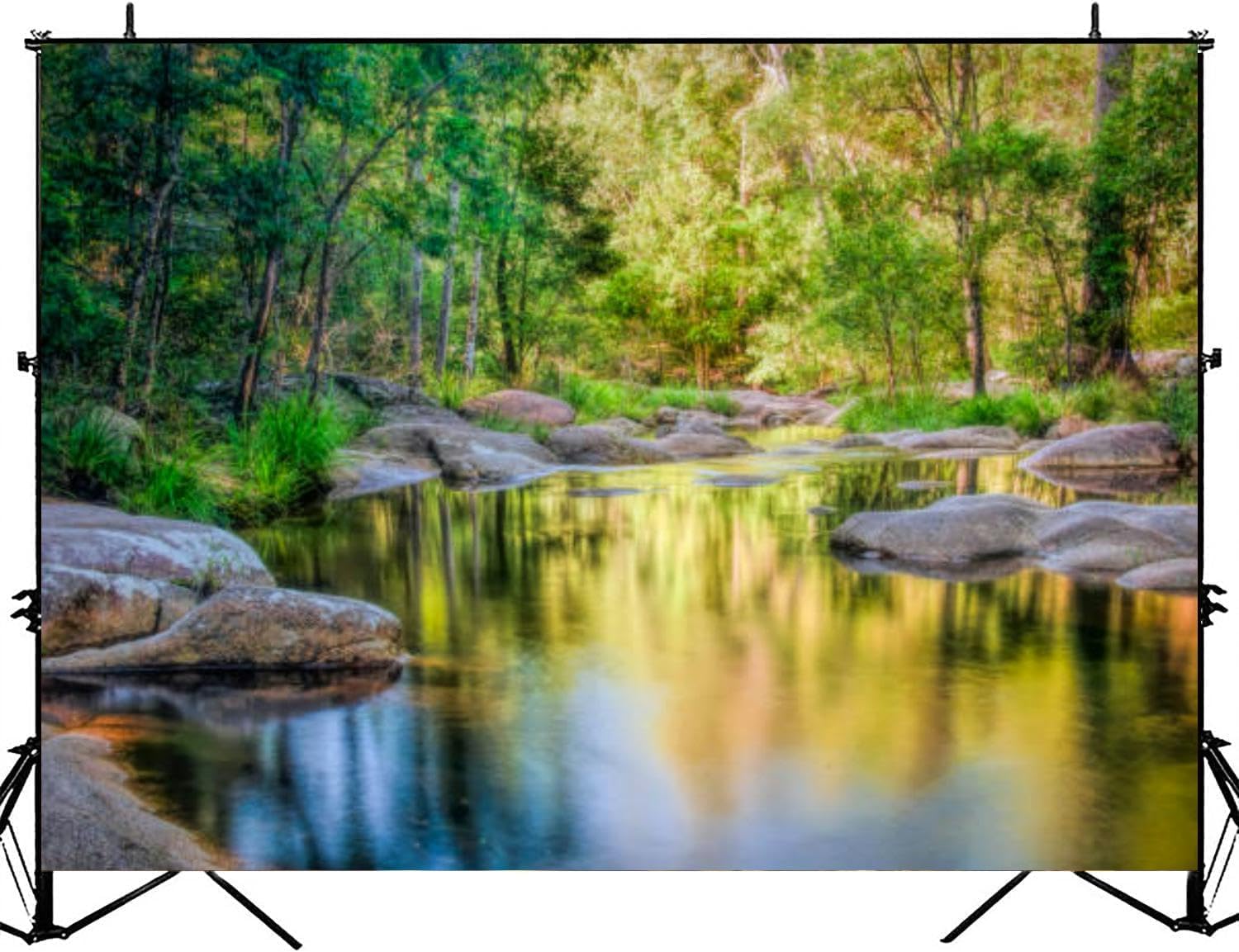 Amazon.com : Mothar Mountain Rock Pools Backdrop Bitrhday Party ...