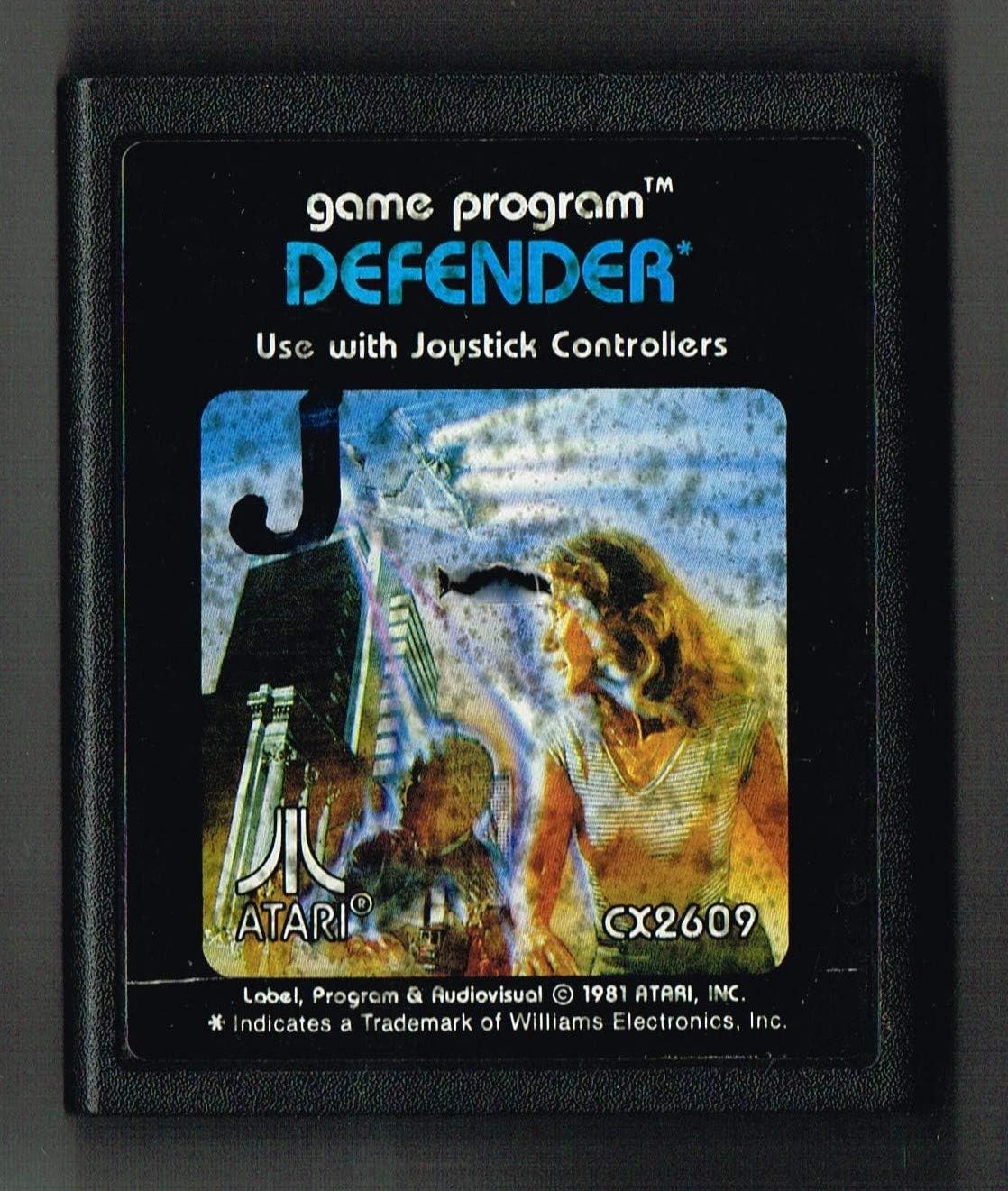 Amazon.com: Defender - Atari 2600 - CX2609 - Video Game - Cartridge ...