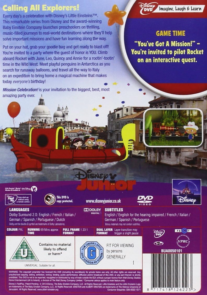 Little Einsteins The Legend Of The Golden Pyramid Dvd Menu