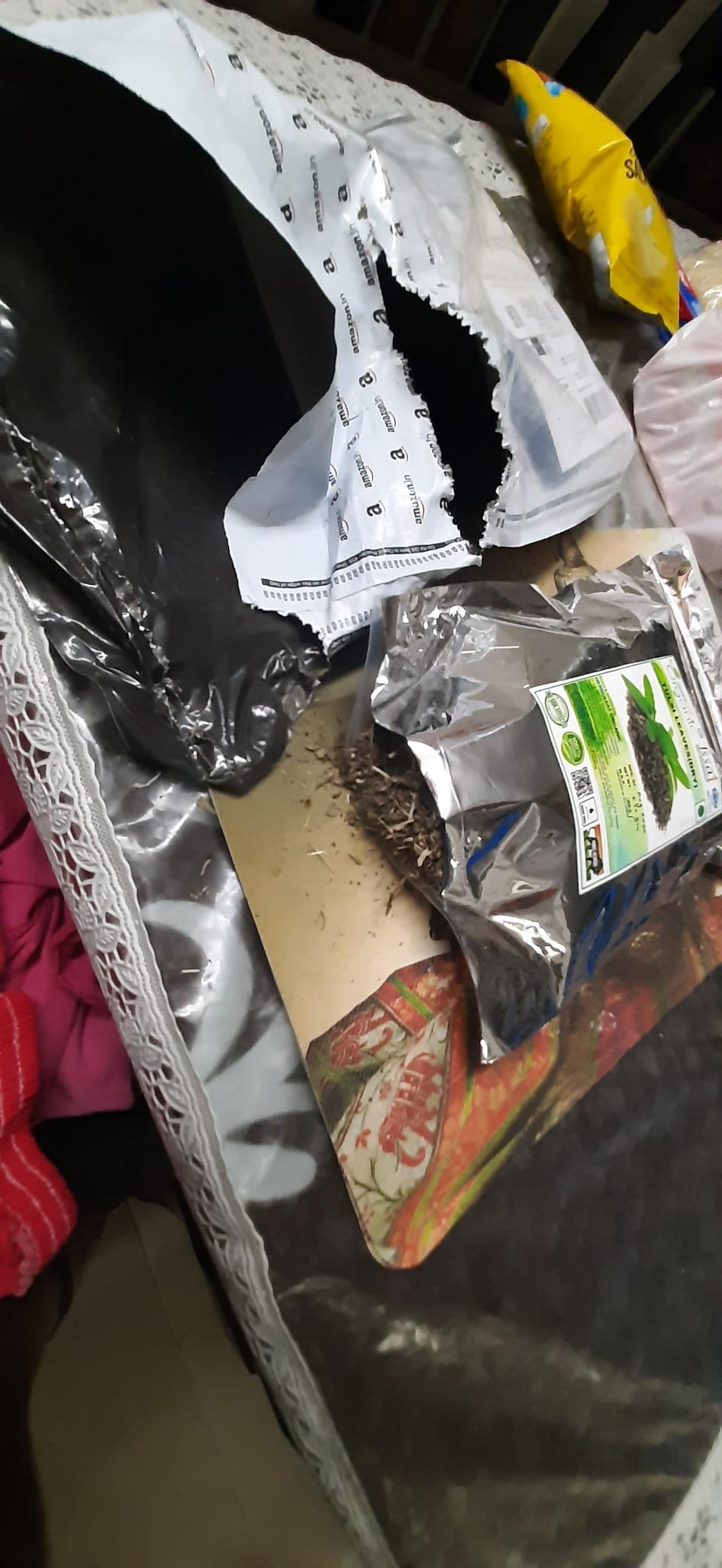 Herboleaf Organic Edible Dry Tulsi Leaves Dried Granules for Tea ...