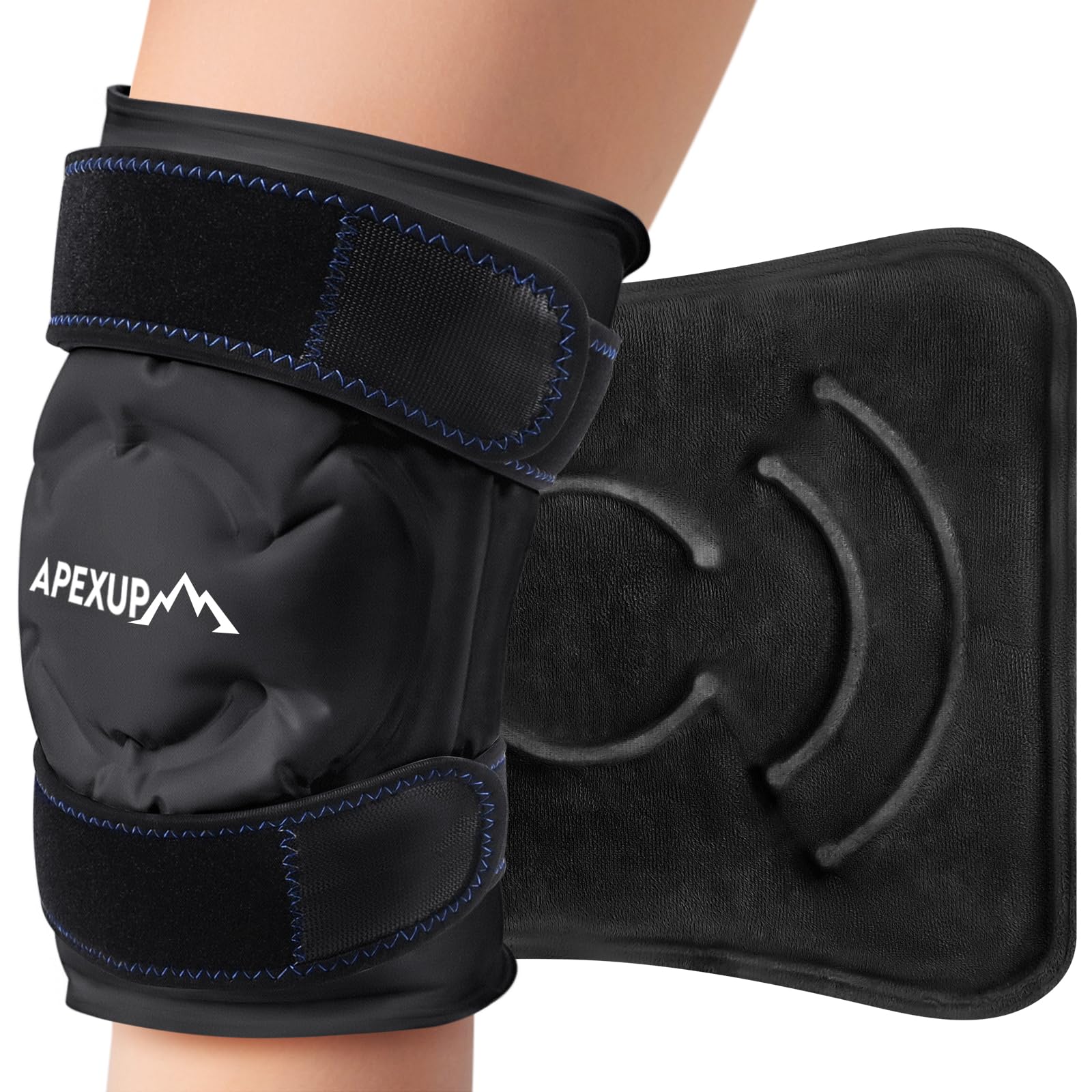 Amazon.com: APEXUP Ice Pack for Knee Pain Relief, Large Reusable Knee ...