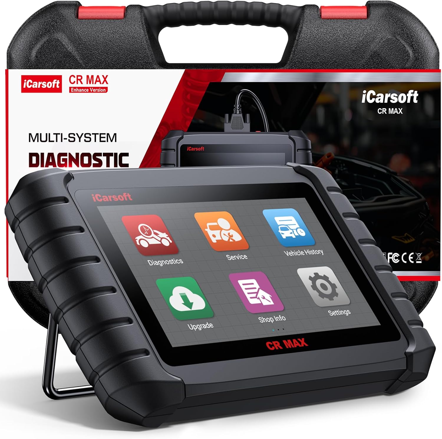 Amazon.com: iCarsoft CR MAX 2025 Ver Bidirectional Scan Tool All System ...