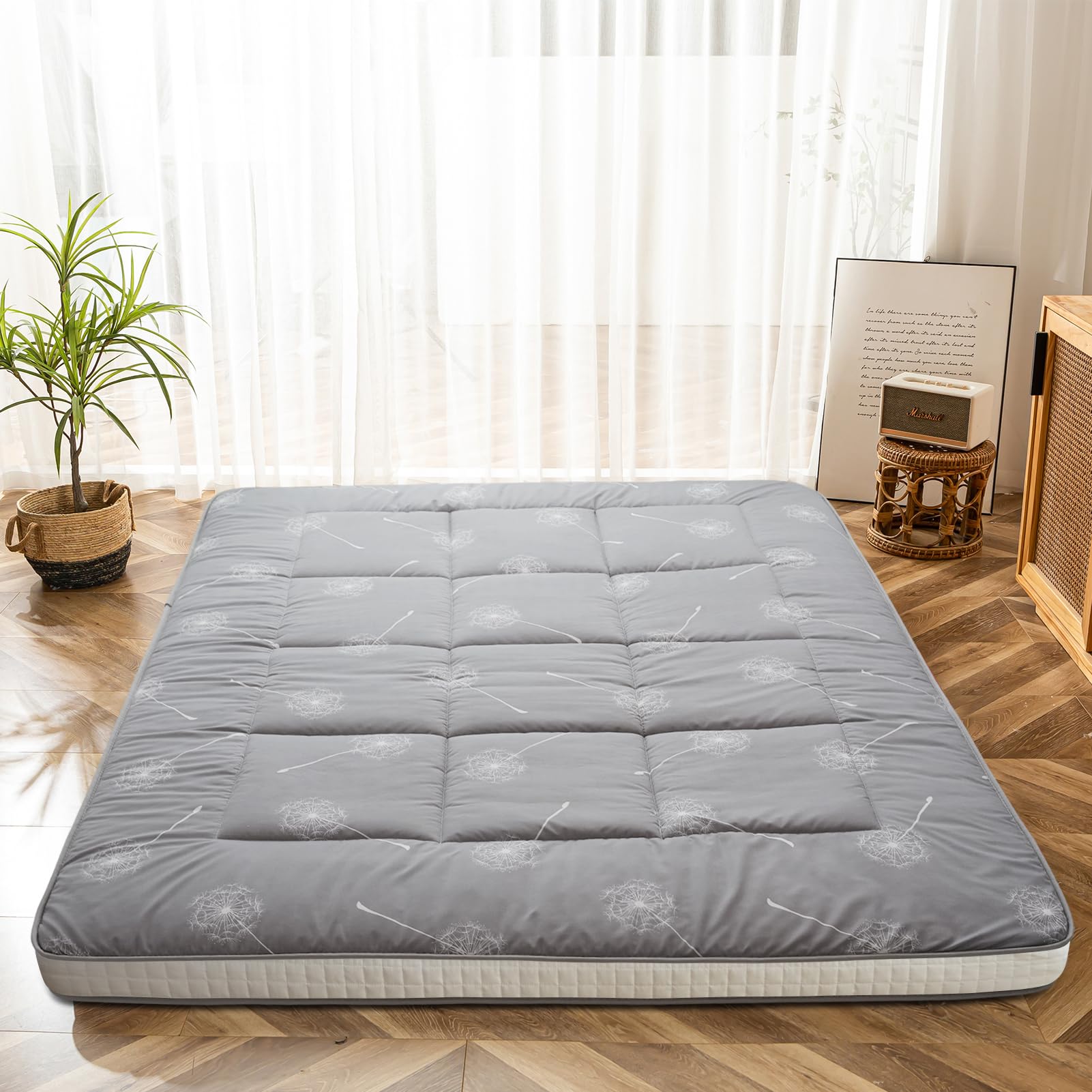 Snapklik.com : Futon Mattress Japanese Floor Mattress, Extra Thick ...