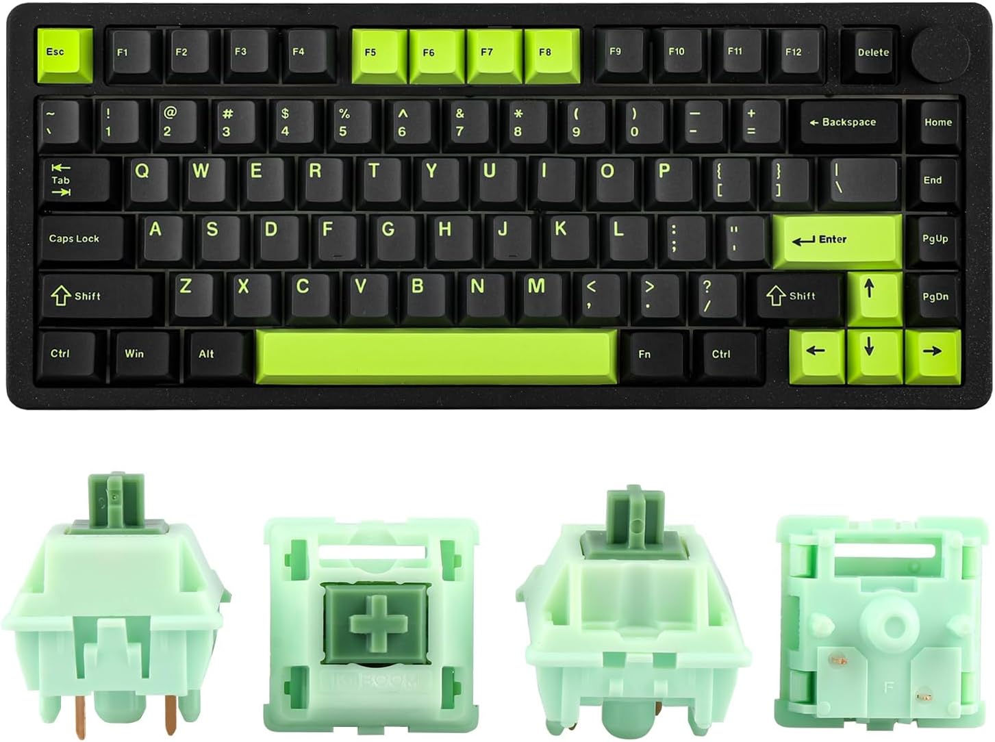 Amazon.com: MechLands Blade75 Wireless Aluminum Mechanical Keyboard ...