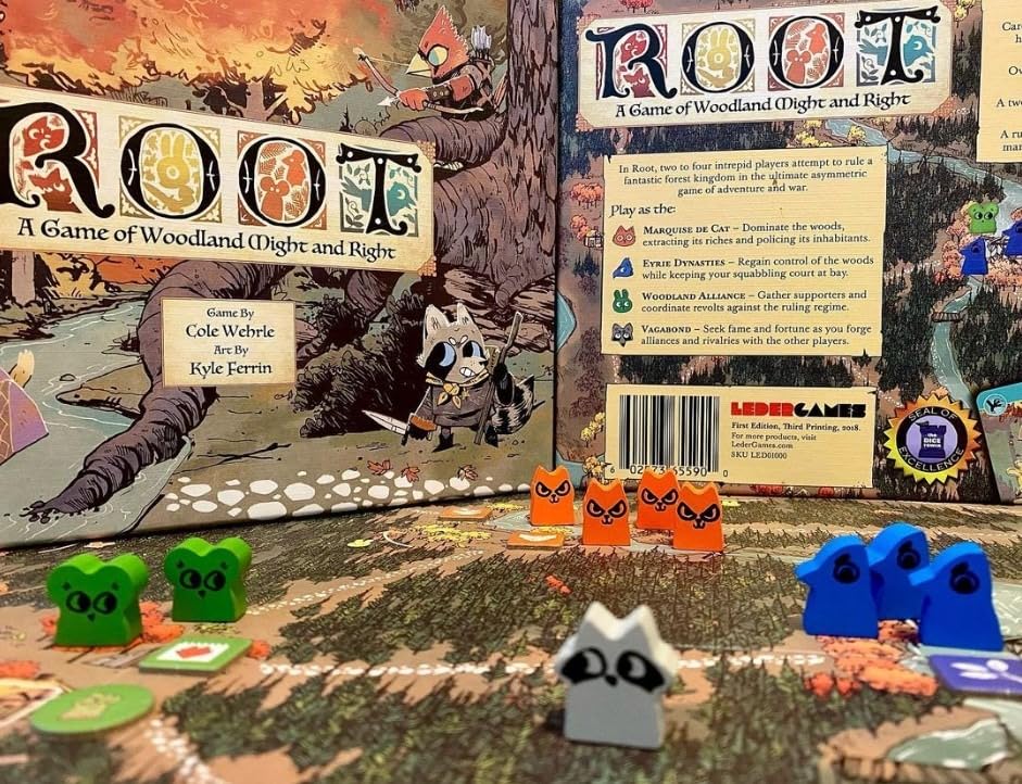 Amazon.com: Leder Games | Root: The Exiles and Partisans Deck : Toys ...