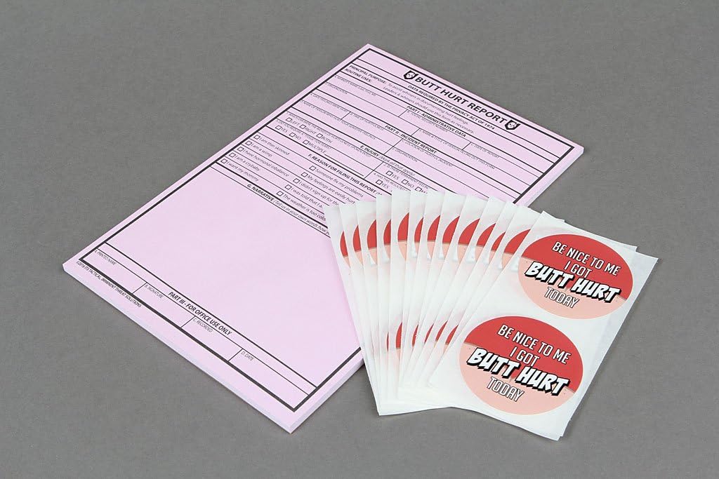 Amazon.com: ITS Tactical Butt Hurt Report Form : Office Products