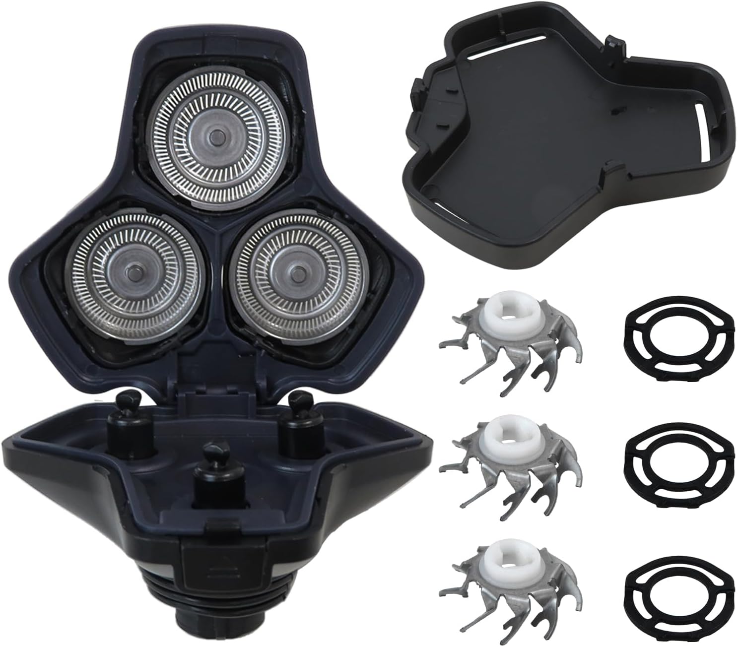 Amazon.com: 2024 Upgraded SH71/50 Blue Complete Replacement Shaver Head ...