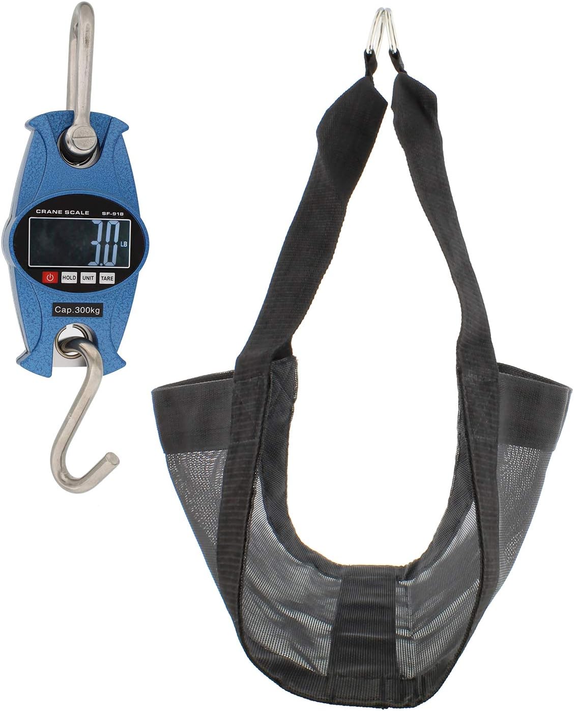 Rural365 Digital Hanging Scale Blue Calf Scale & Calf Sling for ...