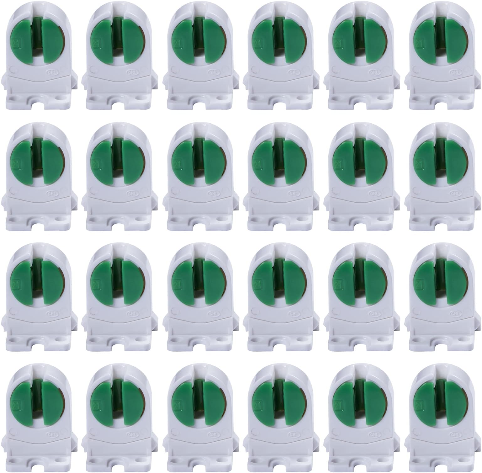 QWORK T5 Lamp Holder, 40 Pack UL Listed Miniature Rotary Locking LAMP ...