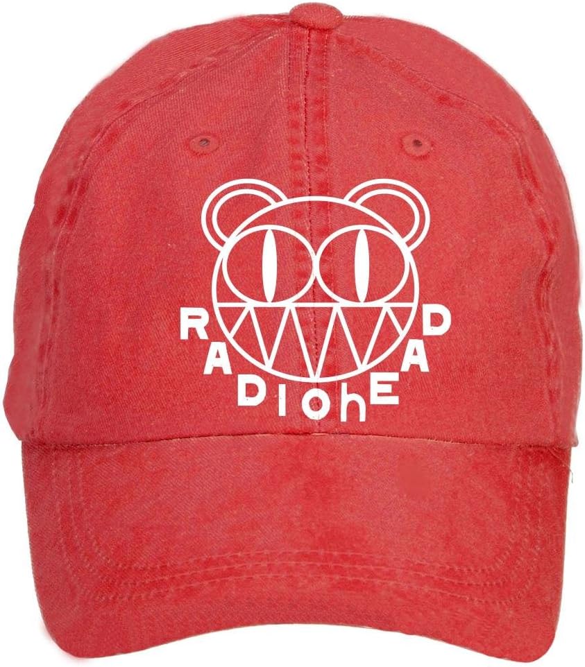 Amazon.com: Radiohead Logo Adjustable Designed Unisex Snapback Caps by ...