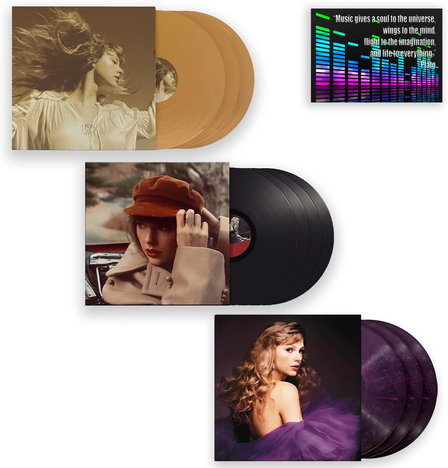 Taylor Swift Vinyl Collection: Taylor's Versions Complete (Fearless ...